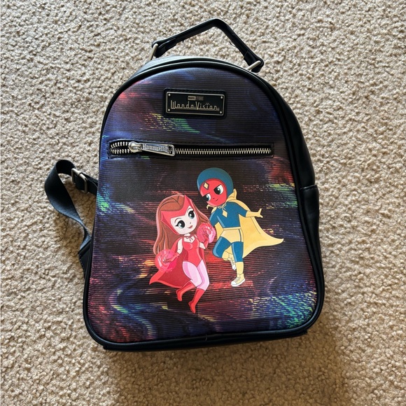 Loungefly | Bags | Loungefly Marvel Wanda Vision Chibi Mini Backpack ...